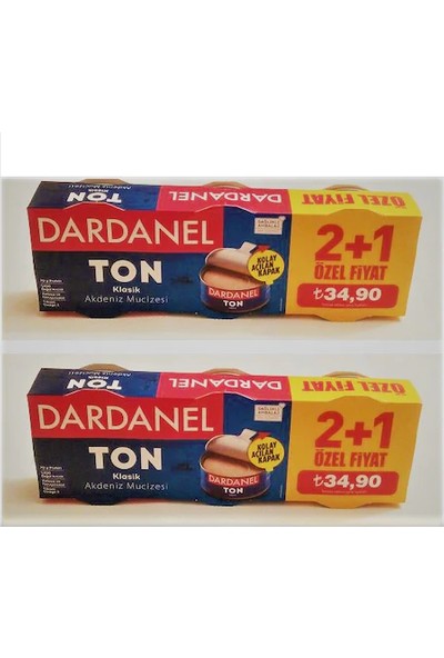 Dardanel Ton Klasik 150 x 3 2 Paket