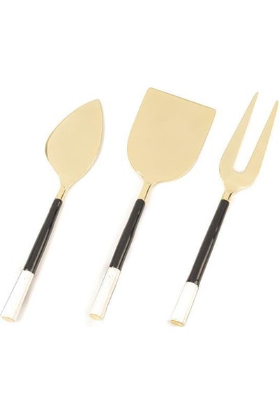 Mikasa Moor Gold Line 3lü Peynir Bıçak Seti Mikasa Moor Gold Line 3lü Peynir Bıçak Seti