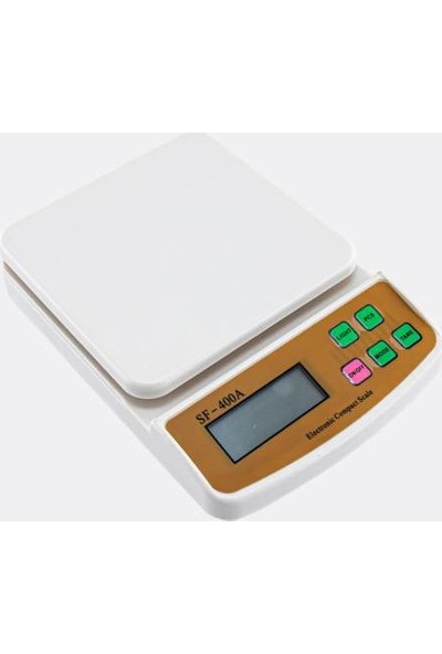 Master MTR-SF400A Dijital Mutfak Baskülü Köşeli