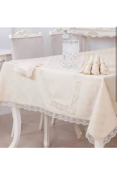 Köşem Çeyiz Kdk Sofra Takımı Krem Köşem Çeyiz Kdk Sofra Takımı Krem