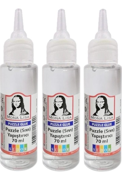 Südor Monalisa 70 ml Puzzle Yapıştırıcı 3'lü