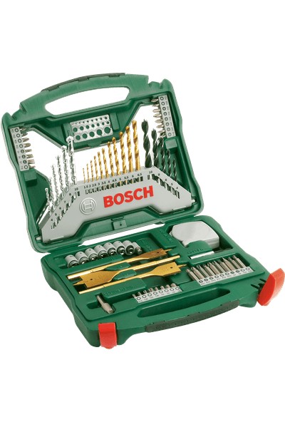 Bosch 70 Parça X-Line Titanyum Delme Vidalama Seti Bosch 70 Parça X-Line Titanyum Delme Vidalama Seti