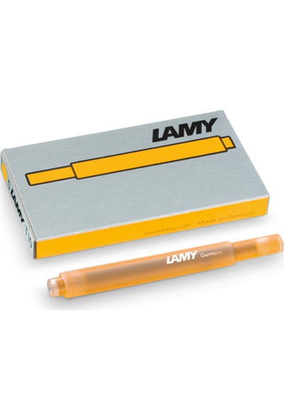 Lamy Dolma Kalem Kartuşu T10 Mango 5li Lamy Dolma Kalem Kartuşu T10 Mango 5li