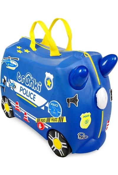 Trunki Çocuk Bavulu - Polis Arabası Percy