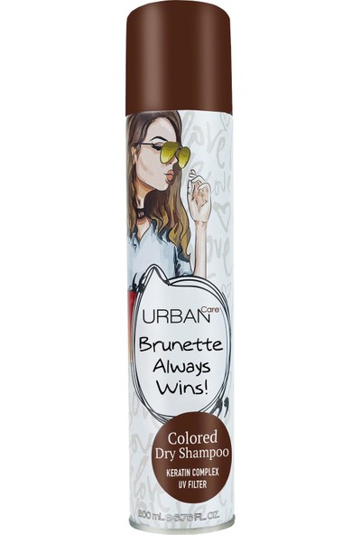 URBAN Care Dry Shampoo Brunette Always Wins 200 ml URBAN Care Dry Shampoo Brunette Always Wins 200 ml