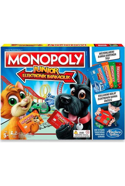 MONOPOLY JUNIOR ELEKTRONİK BANKACILIK MONOPOLY JUNIOR ELEKTRONİK BANKACILIK