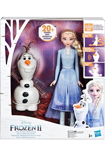 Disney Frozen 2 Konuşan Olaf ve Elsa