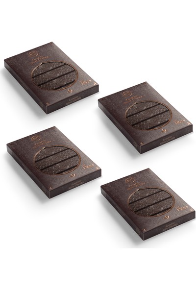 Kuvertür Bitter Çikolata 250g 4'lü Set (4x250g) Glutensiz