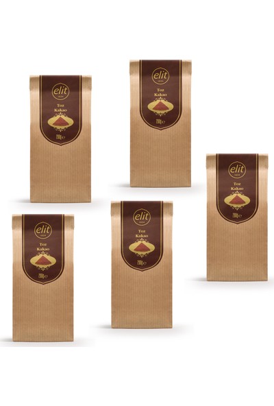 Toz Kakao 200g 5'li Set (5x200g) Glutensiz Toz Kakao 200g 5'li Set (5x200g) Glutensiz