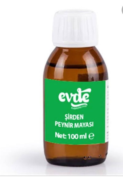 Evde Şirden Peynir Mayası 100 ml