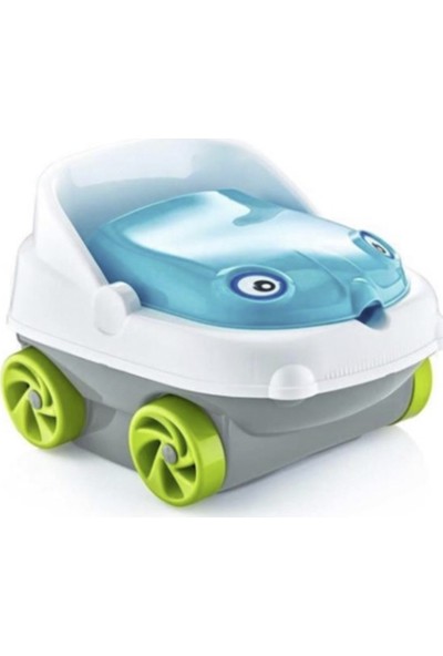 Localshop Bebek Lüks Melodili Kapaklı Lazımlık - Mavi