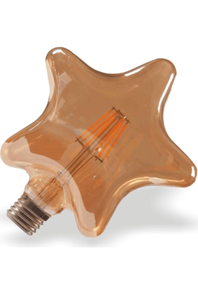 Helios 6W Rustik Yıldız Günışığı LED Ampül Helios 6W Rustik Yıldız Günışığı LED Ampül