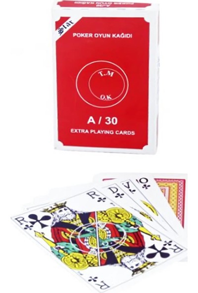 Star Ekstra Poker Oyun Kağıdı Tek Deste Star Ekstra Poker Oyun Kağıdı Tek Deste