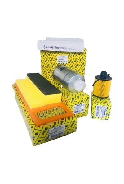 Opar Fiat 1.3 Multijet Euro 4 Filtre Seti Hava Yağ Polen Yakıt 4'lü Opar Fiat 1.3 Multijet Euro 4 Filtre Seti Hava Yağ Polen Yakıt 4'lü