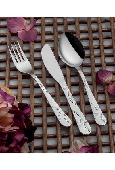 Tercan 24 Parça Yemek Kaşık - Yemek Çatalı