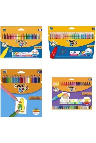 Bic Boya Seti 4' lü