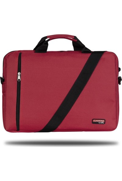 Classone BND202 Eko Serisi Notebook Çantası-Kırmızı (BND202)