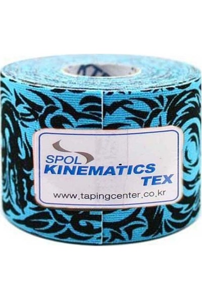 Spol Desenli Kinesio Tape Mavi Spol Desenli Kinesio Tape Mavi