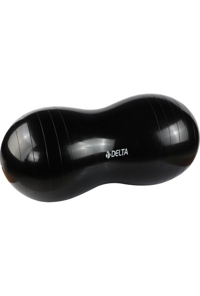 Delta Fıstık Şeklinde 90 cm x 45 cm Siyah Pilates Topu