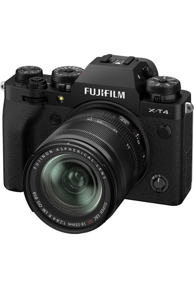 Fujifilm X-T4 Siyah + Xf 18-55 mm Lens Kit