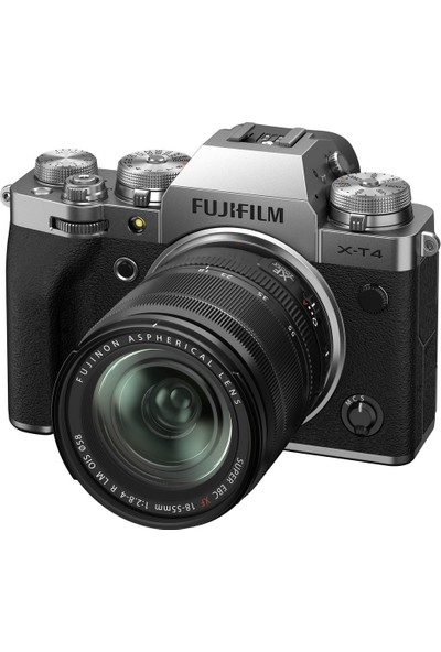 Fujifilm X-T4 Gümüş + Xf 18-55 mm Lens Kit