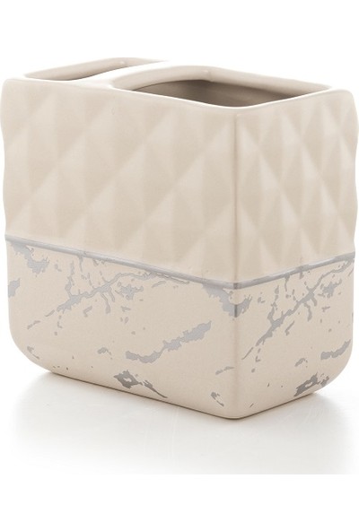 Primanova Nero Seramik Diş Fırçalığı Bej Primanova Nero Seramik Diş Fırçalığı Bej