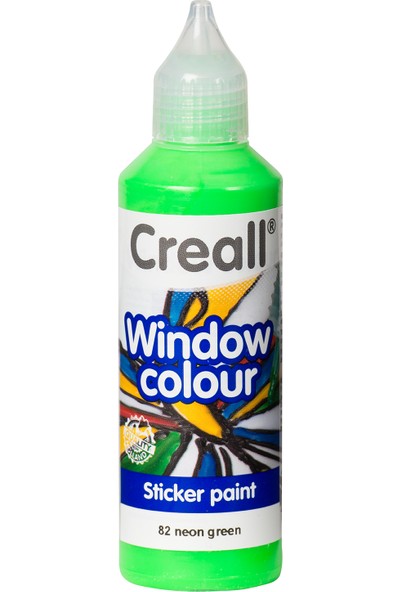 Creall Cam Boyası 80 ml Neon Yeşil Creall Cam Boyası 80 ml Neon Yeşil