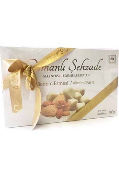 Osmanlı Şehzade Badem Ezmesi Edirne 700 gr Osmanlı Şehzade Badem Ezmesi Edirne 700 gr