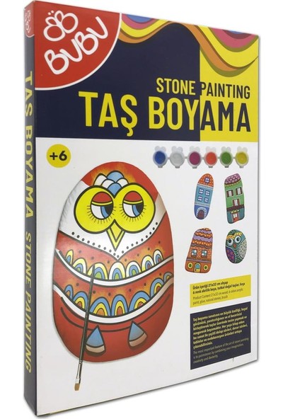 Bubu Taş Boyama Hobi Seti
