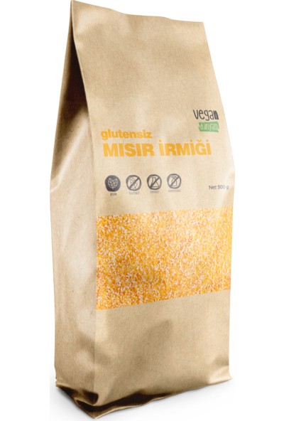 Vegan Dünyası Glutensiz Mısır Irmiği - 500 gr