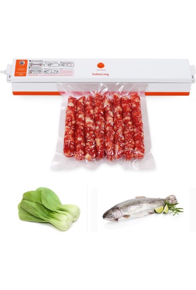 Xinbaolong Ev Tipi Elektrikli Gıda Vakumlama Makinesi + 15 Adet Poşet