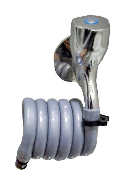 Plasyay Spiral Wc Hortumu Gri