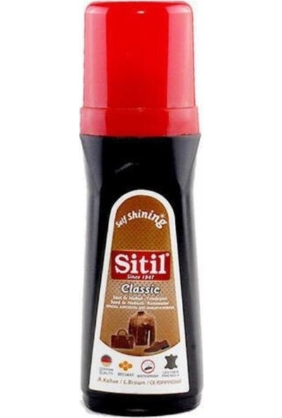 Sitil Süet ve Nubuk Ayakkabı Boyası Açık Kahve 100 ml Sitil Süet ve Nubuk Ayakkabı Boyası Açık Kahve 100 ml