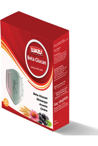Luazu Beta Glucan 30 Kapsül Luazu Beta Glucan 30 Kapsül