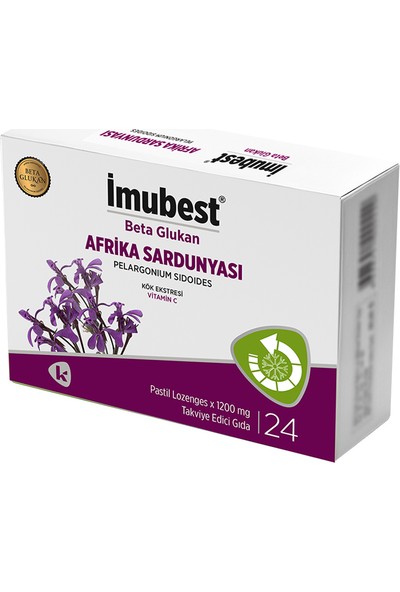 İmubest Beta Glukan 24 Pastil