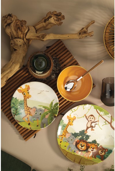 Kütahya Porselen 3 Parça Çocuk Yemek Seti 880288