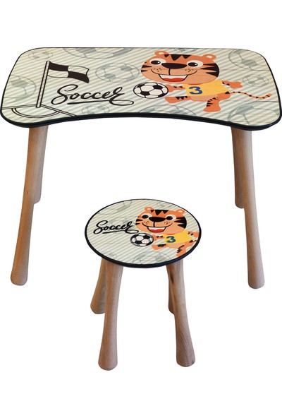 Popcorn Kids Soccer Aktivite Masa Seti