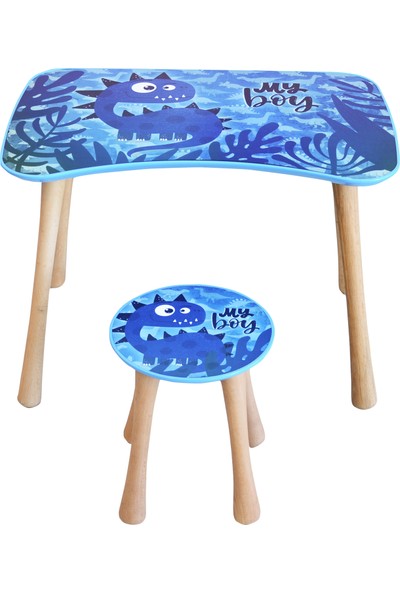 Popcorn Kids Dino Aktivite Masa Seti