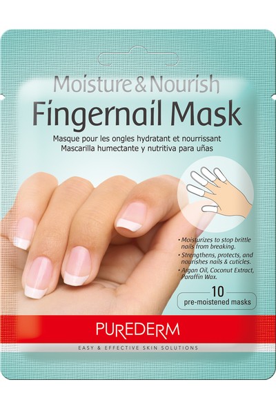 Purederm Besleyici ve Onarıcı Tırnak Maskesi 5'li Purederm Besleyici ve Onarıcı Tırnak Maskesi 5'li