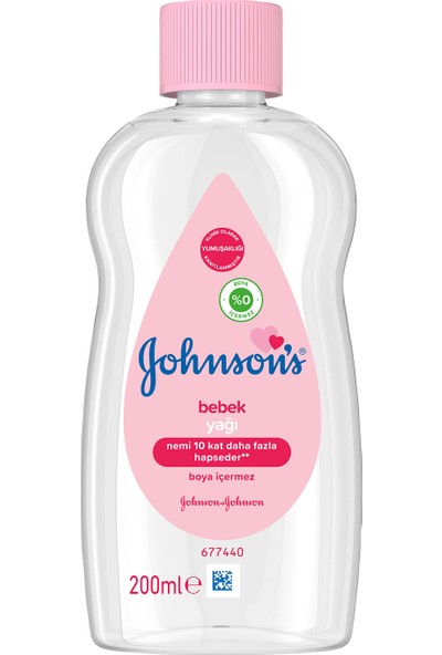 Johnson's Baby Yağ Normal 200 ml