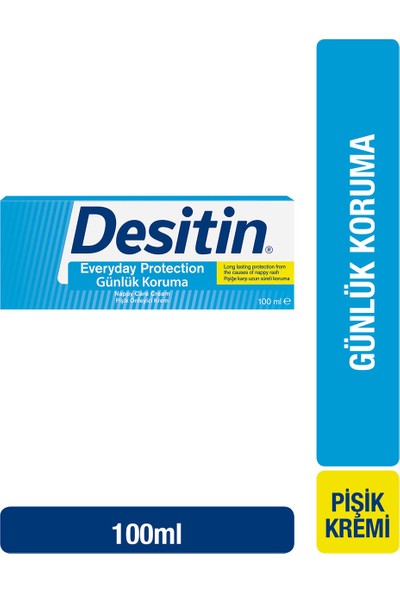 Desitin Hızlı Koruma Pişik Önleyici Krem 100ml Desitin Hızlı Koruma Pişik Önleyici Krem 100ml
