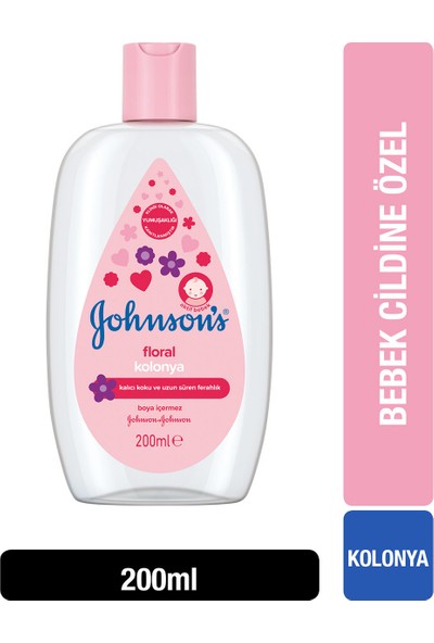 Johnson's Baby Kolonya Floral 200 ml