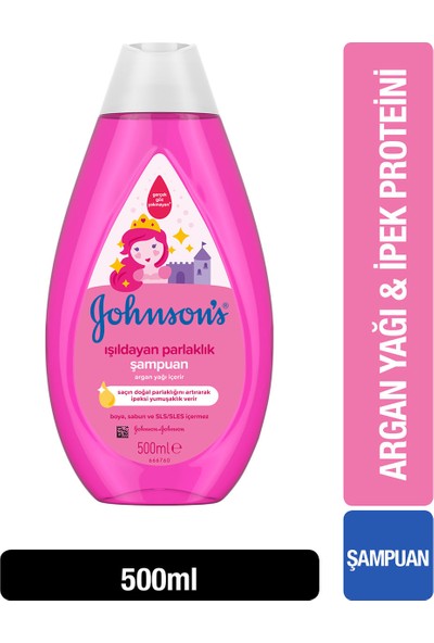 Johnson's Baby Işıldayan Parlaklık Şampuan 500 ml