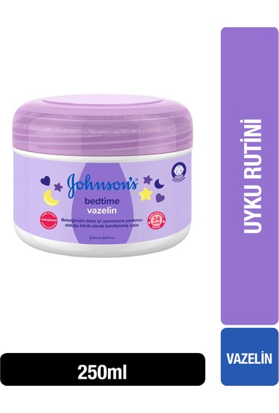 Johnsons Baby Johnsons Bedtime Vazelin 250 ml Johnsons Baby Johnsons Bedtime Vazelin 250 ml