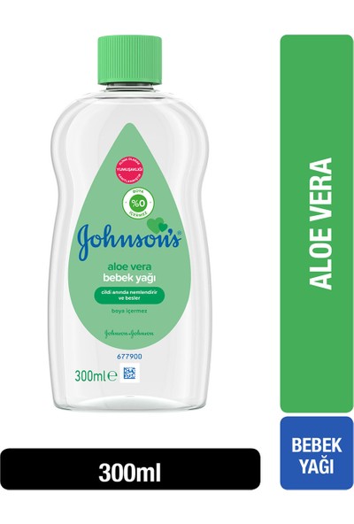 Johnson's Baby Yağ Aloe Vera 300 ml