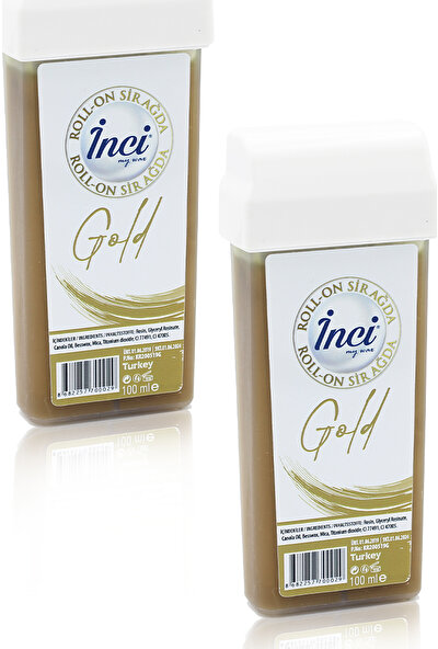 İnci Ağda Roll-On Gold Kartuş Ağda 2 Adet İnci Ağda Roll-On Gold Kartuş Ağda 2 Adet