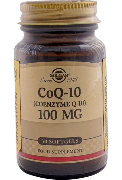 Solgar Coenzyme Q-10 100 Mg 30 Kapsül