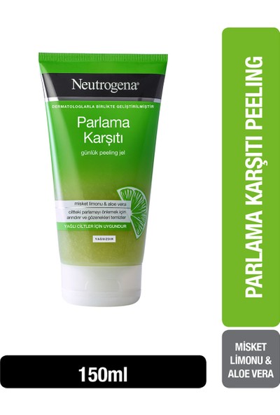 Neutrogena Parlama Karşıtı Peeling Jel 150 ml