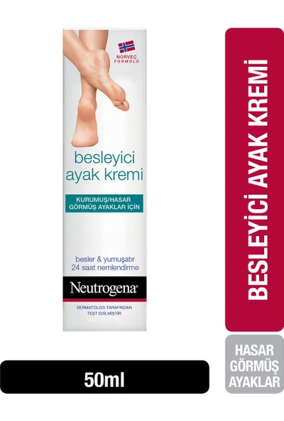 Neutrogena Norveç Formülü Kurumuş Ayaklar için Ayak Kremi 50 Ml Neutrogena Norveç Formülü Kurumuş Ayaklar için Ayak Kremi 50 Ml