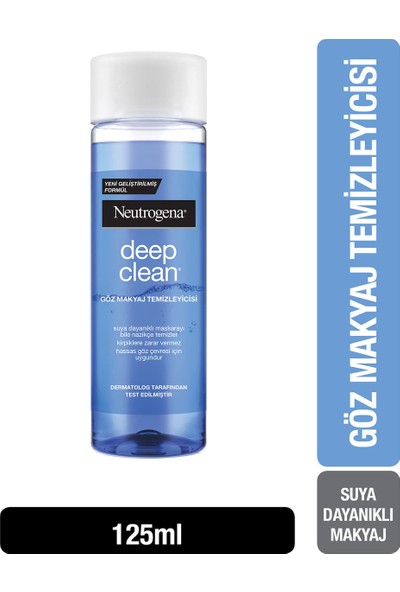 Neutrogena Deep Clean Göz Makyajı Temizleyicisi 125 Ml